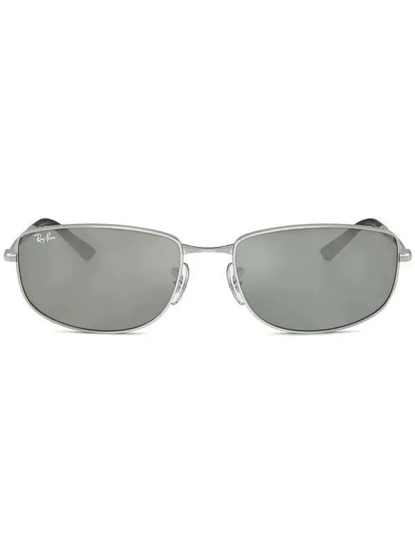 Ray-ban Oval Frame Sunglasses - Silver