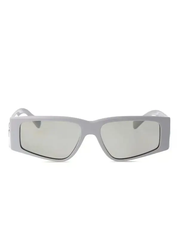 Dolce & Gabbana Logo-plaque Sunglasses - Grey