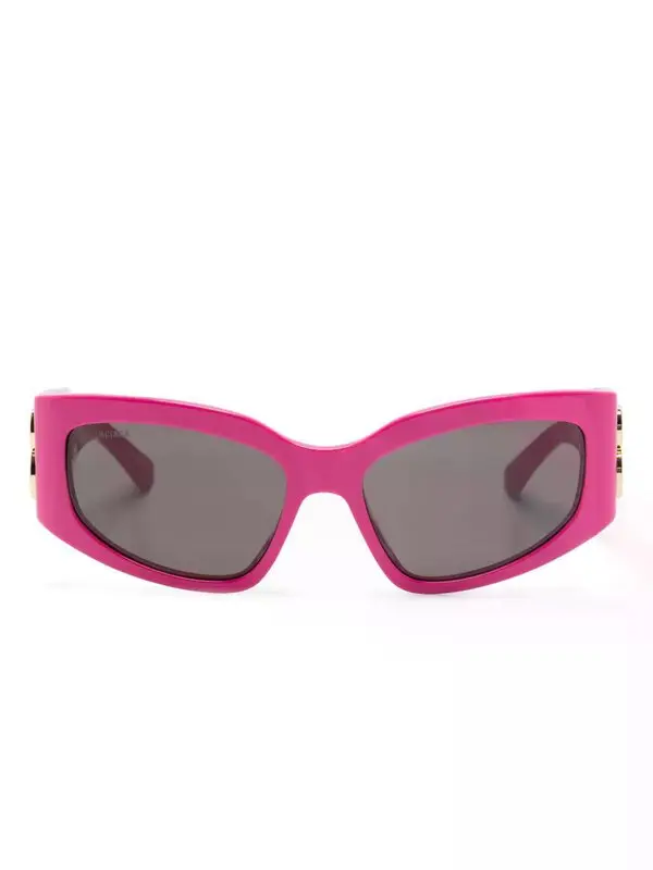 Balenciaga Butterfly-frame Sunglasses - Pink