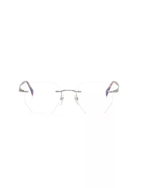 DB EYEWEAR BY DAVID BECKHAM Geometric-frame Eyeglasses - White