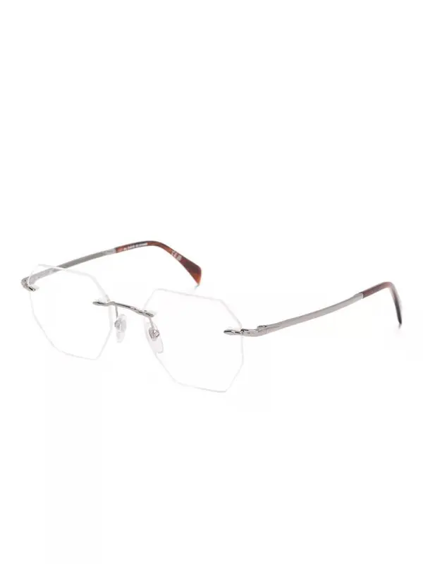 DB EYEWEAR BY DAVID BECKHAM Geometric-frame Eyeglasses