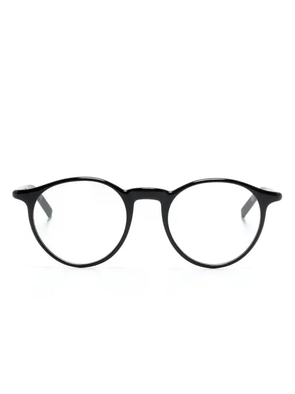 Montblanc Round-frame Eyeglasses - Black