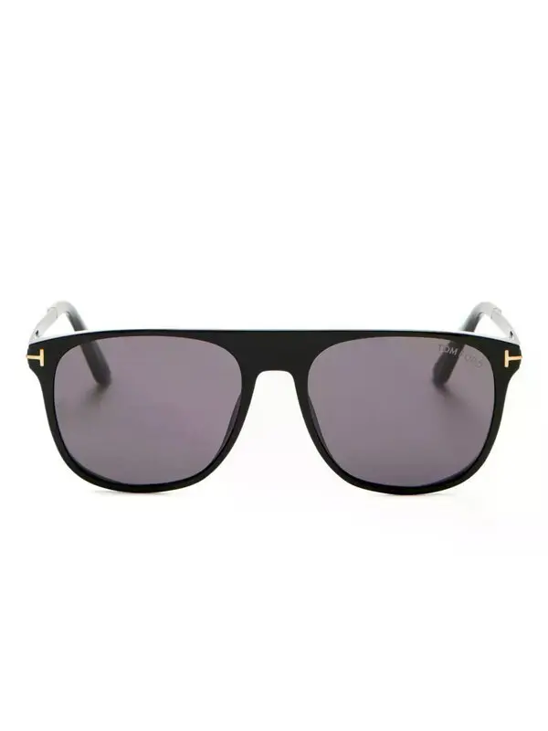 TOM FORD Pilot-frame Sunglasses - 1330l1 Shiny Black