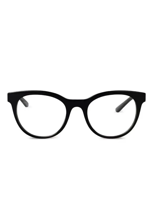 Dolce & Gabbana Acetate Round-frame Glasses - Black