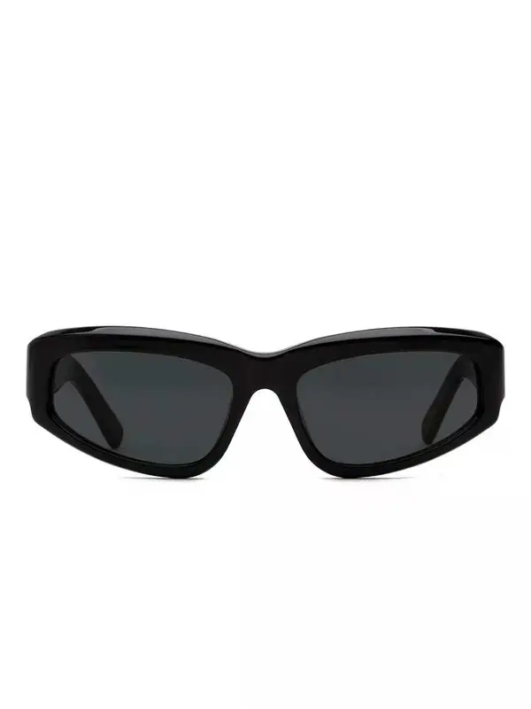 RETROSUPERFUTURE Rectangle Frame Sunglasses - Black