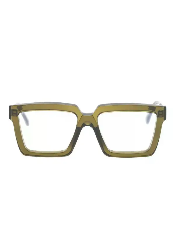 KUBORAUM K26 Square-frame Glasses - Green