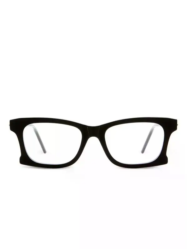 KUBORAUM Square-frame Glasses - Black