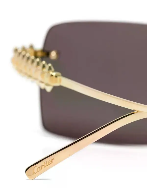 Cartier Clash De Sunglasses - Gold