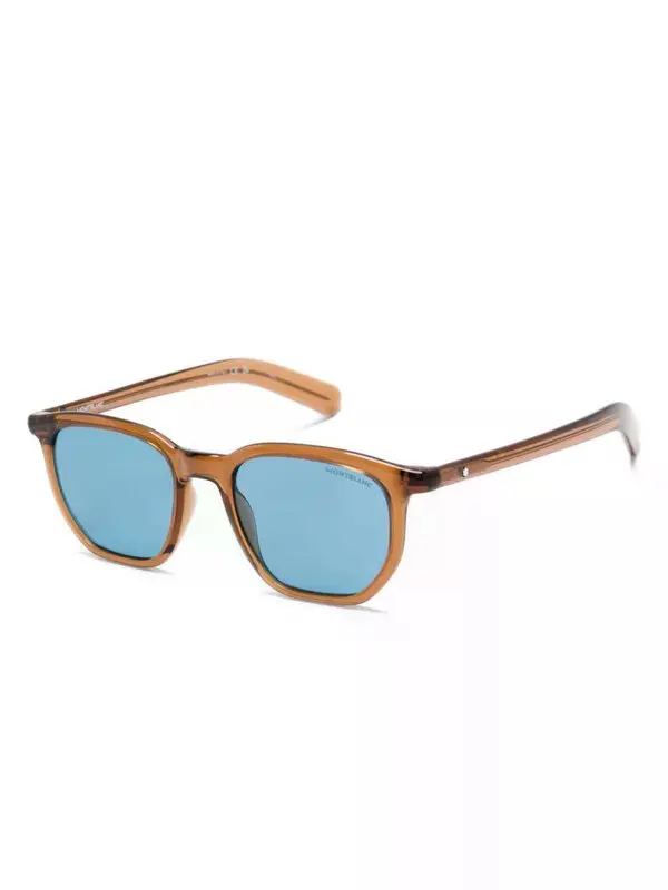 Montblanc Geometric-frame Sunglasses