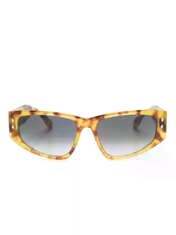 Isabel Marant Tortoiseshell Sunglasses - Yellow