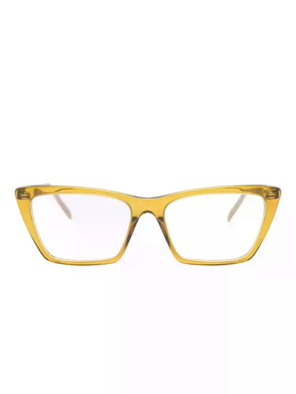 Saint Laurent Cat-eye Glasses - Green