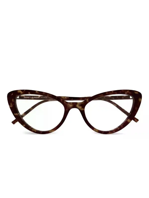 Saint Laurent Cat-eye Glasses - Brown