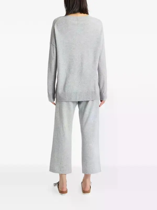Chinti & Parker Seam-detail Sweater - Grey
