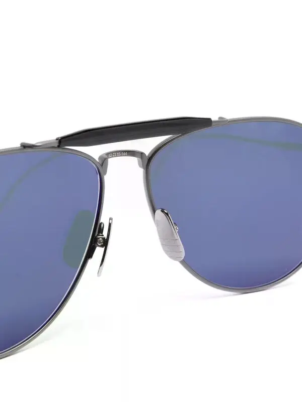 Thom Browne Pilot-frame Mirrored Sunglasses