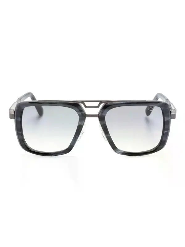 Cazal Square-frame Tinted Sunglasses - Black
