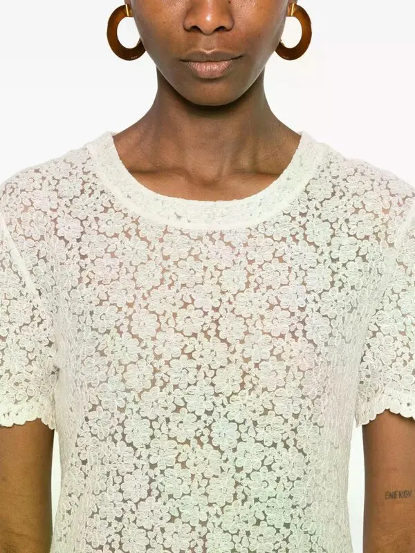 Ermanno Scervino Lace T-shirt