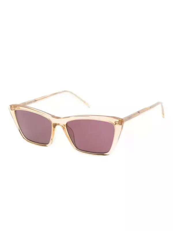 Saint Laurent Cat-eye Sunglasses - Brown