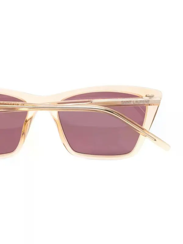 Saint Laurent Cat-eye Sunglasses - Brown