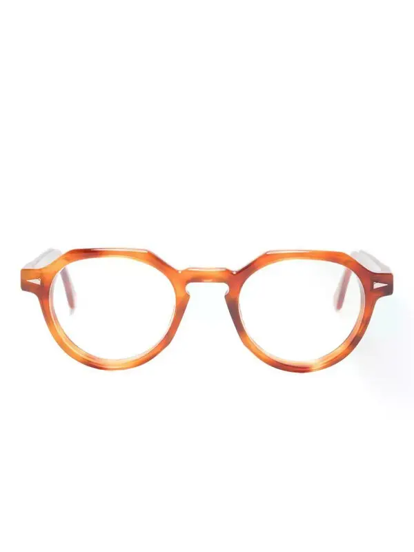 AHLEM Round Frame Glasses - Orange