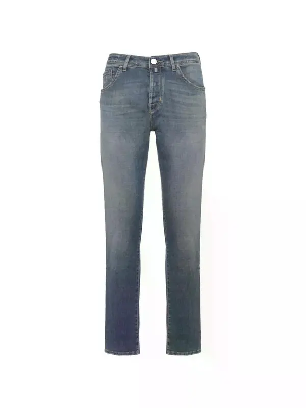 Jacob Cohen Logo-patch Straight Jeans
