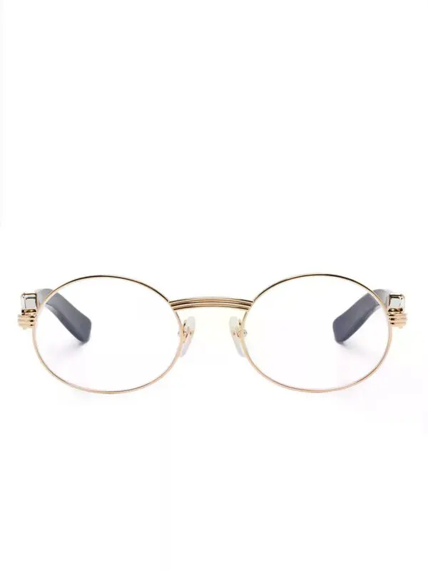 CARTIER Round-frame Glasses - Gold