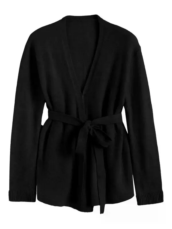 Chinti & Parker Wrap Cardigan - Black