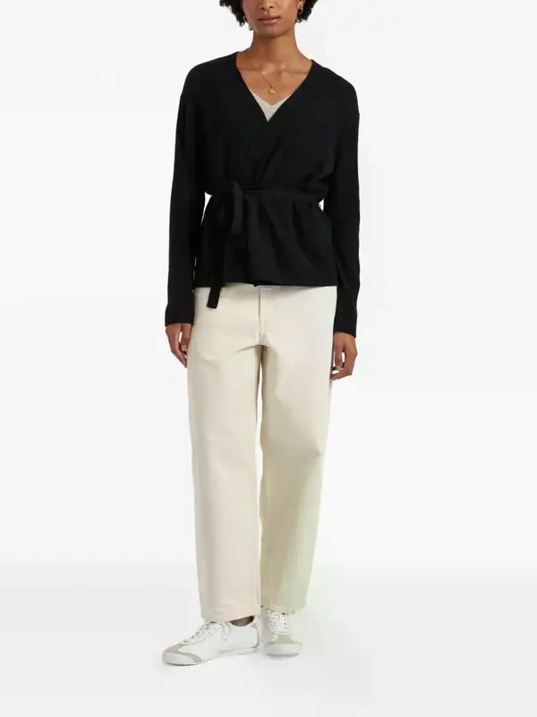 Chinti & Parker Wrap Cardigan - Black