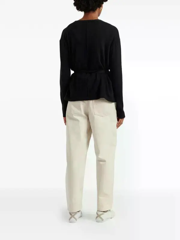 Chinti & Parker Wrap Cardigan - Black