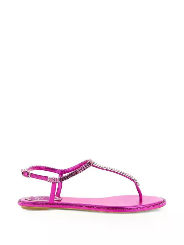 Rene Caovilla Diana Open-toe Leather Sandals