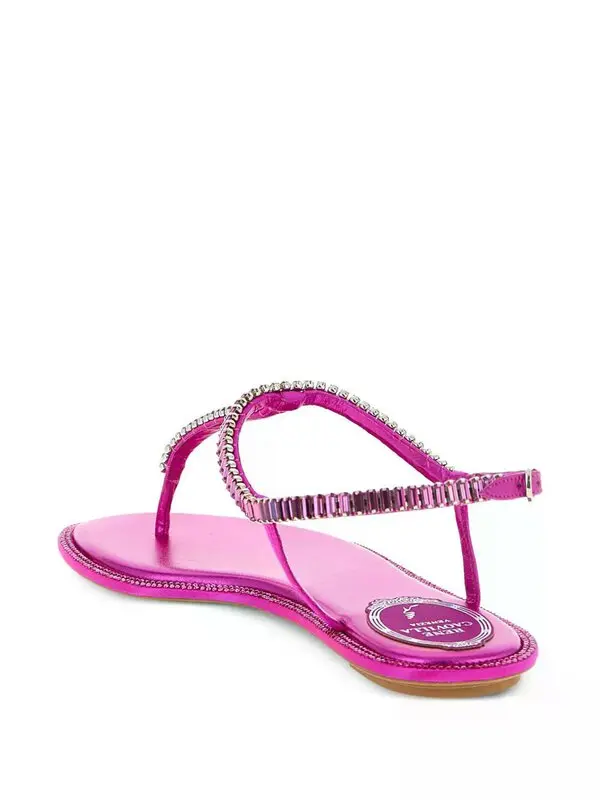 Rene Caovilla Diana Open-toe Leather Sandals