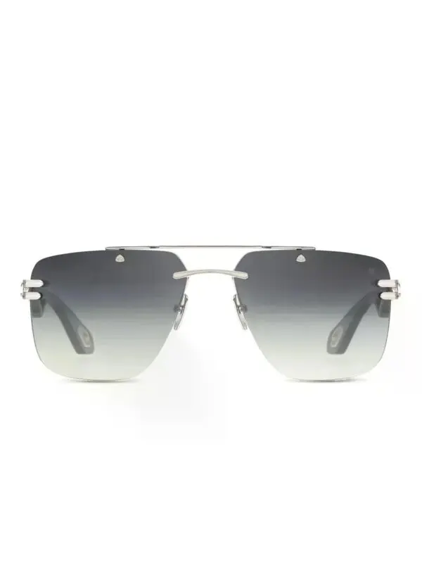MAYBACH EYEWEAR The President I Rimless Sunglasses - Silver