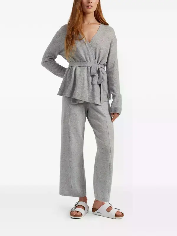 Chinti & Parker Tie-fastening Cardigan - Grey