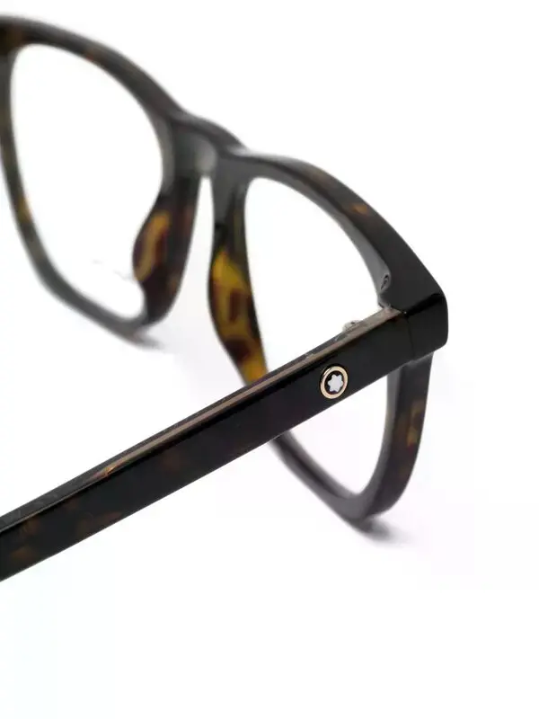 Montblanc Geometric Frame Eyeglasses