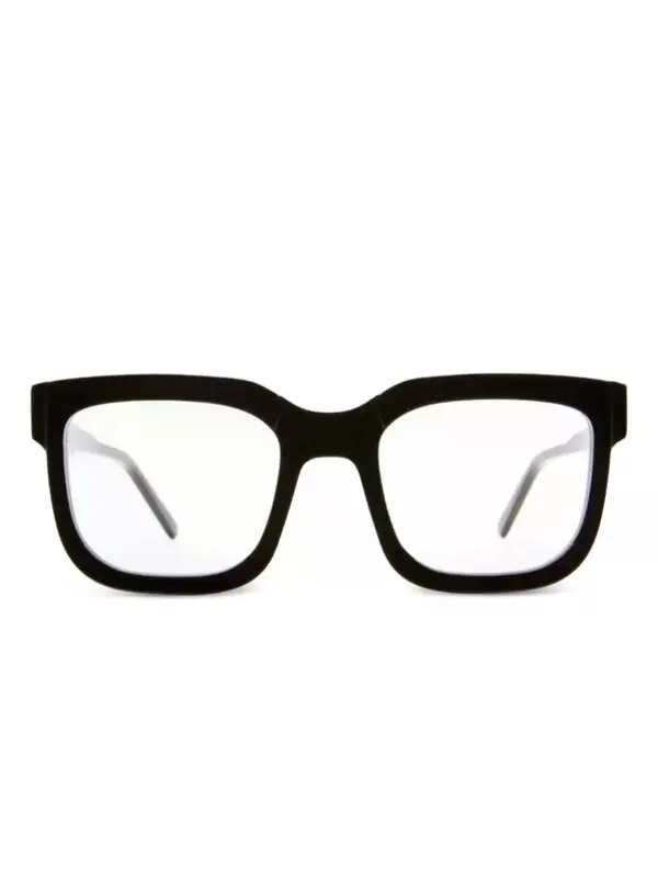 KUBORAUM Square-frame Glasses - Black