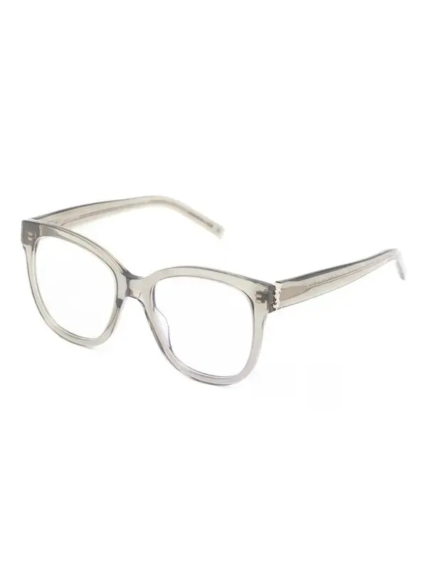Saint Laurent Logo-plaque Eyeglasses