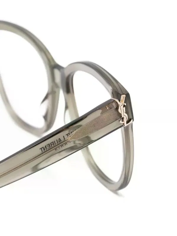 Saint Laurent Logo-plaque Eyeglasses