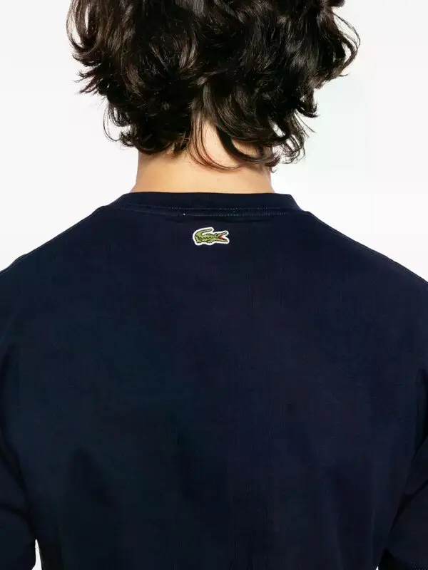 Lacoste Logo-embroidered T-shirt