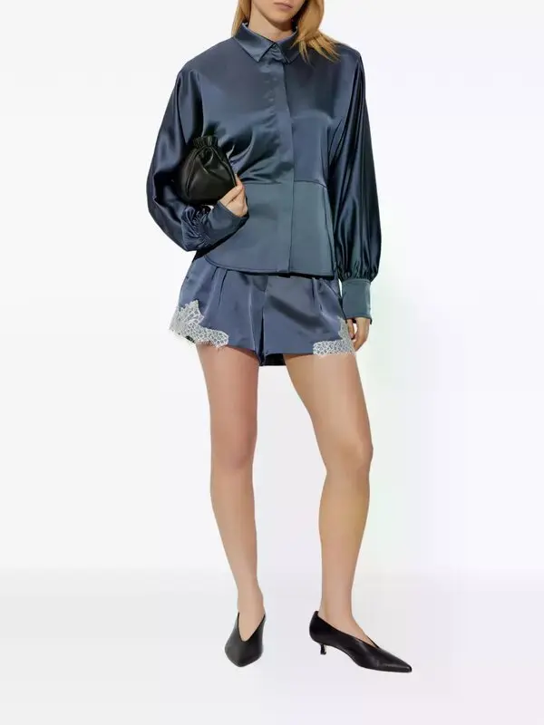 IRO PARIS Button Balloon-sleeve Shirt