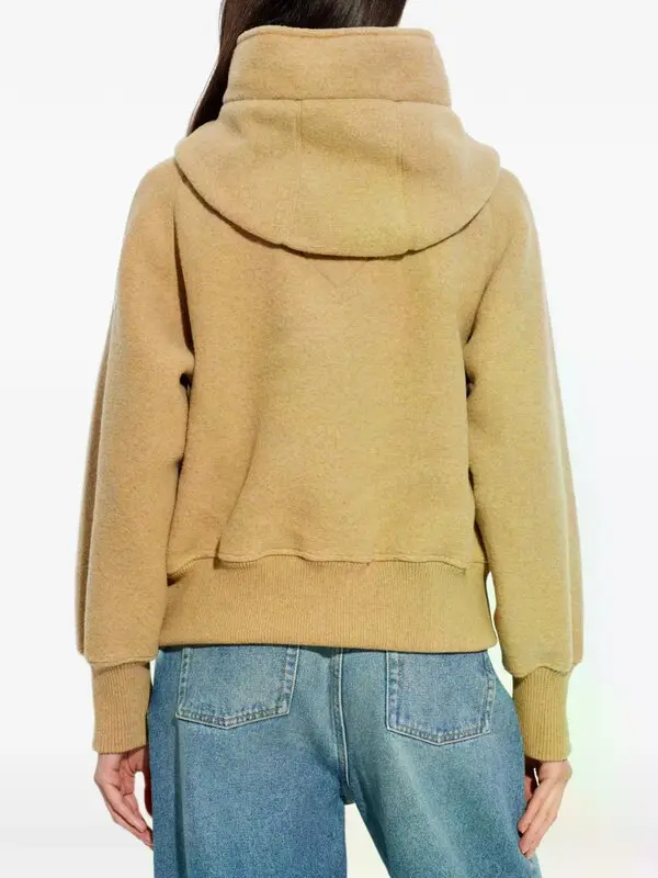 Canada Goose Hooded Oversized Jacket - Neutrals
