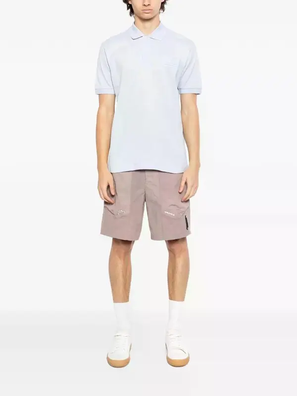 Lacoste Logo-embroidered Polo Shirt - Blue