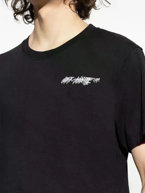 Off-White Round Neck T-shirt