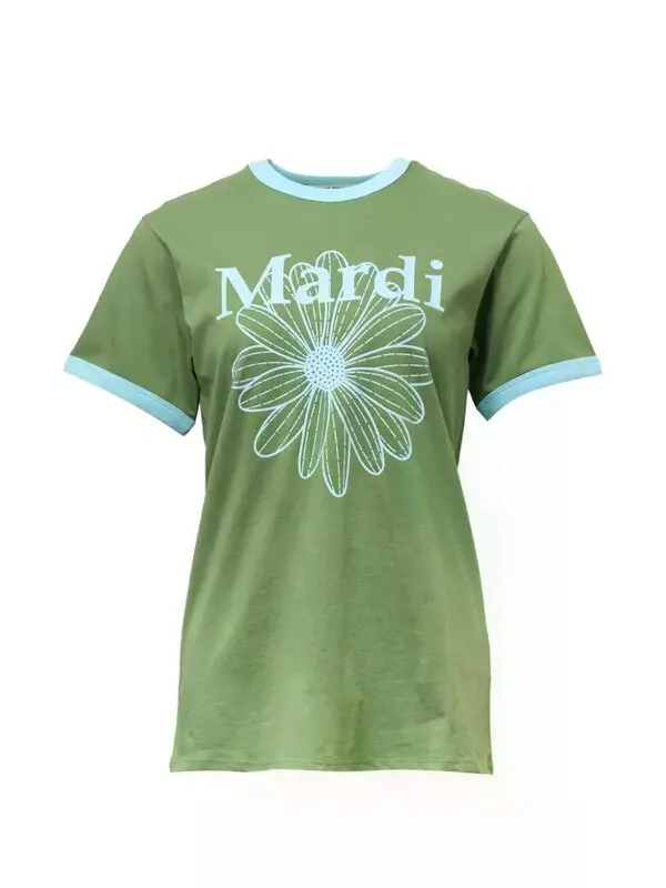 MARDI MERCREDI LES PETITES Floral Ringer T-shirt