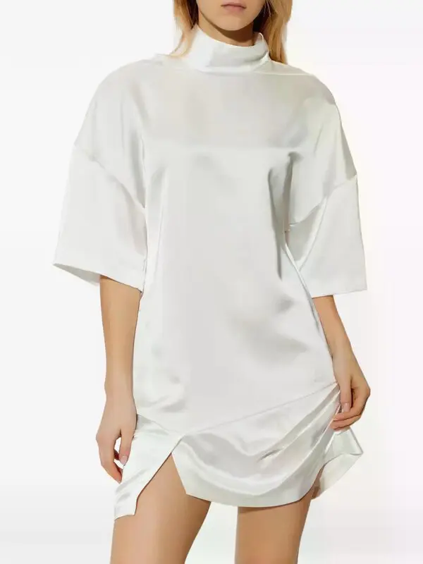 IRO PARIS Tikka Draped Mini Dress