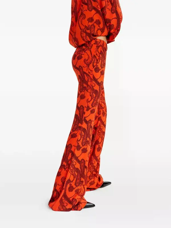 Essentiel Antwerp Paisley Flared Trousers
