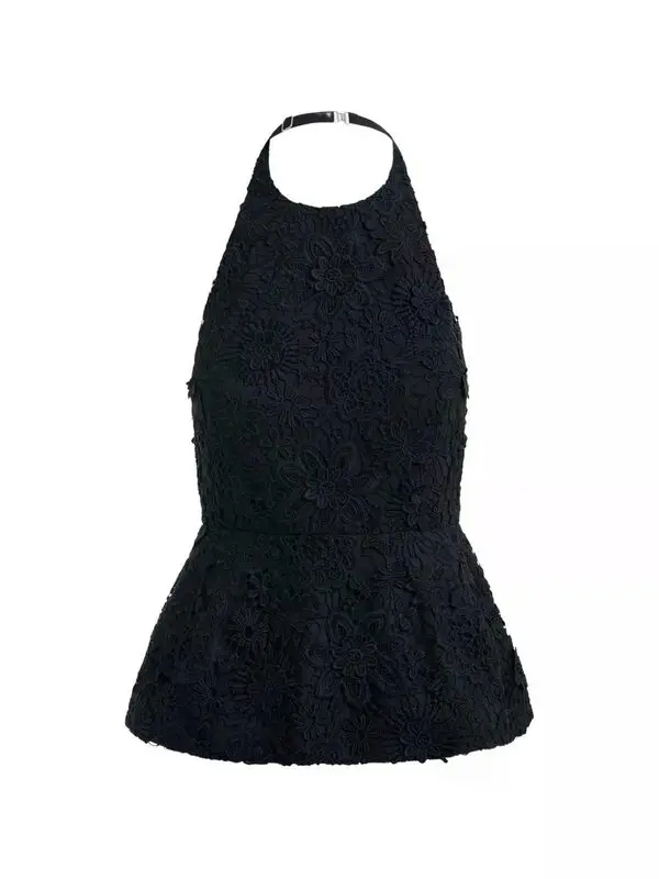 Essentiel Antwerp Floral-lace Blouse - Black