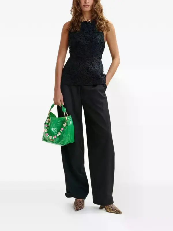 Essentiel Antwerp Floral-lace Blouse - Black