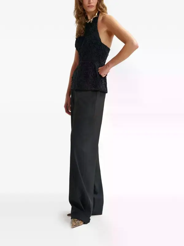 Essentiel Antwerp Floral-lace Blouse - Black