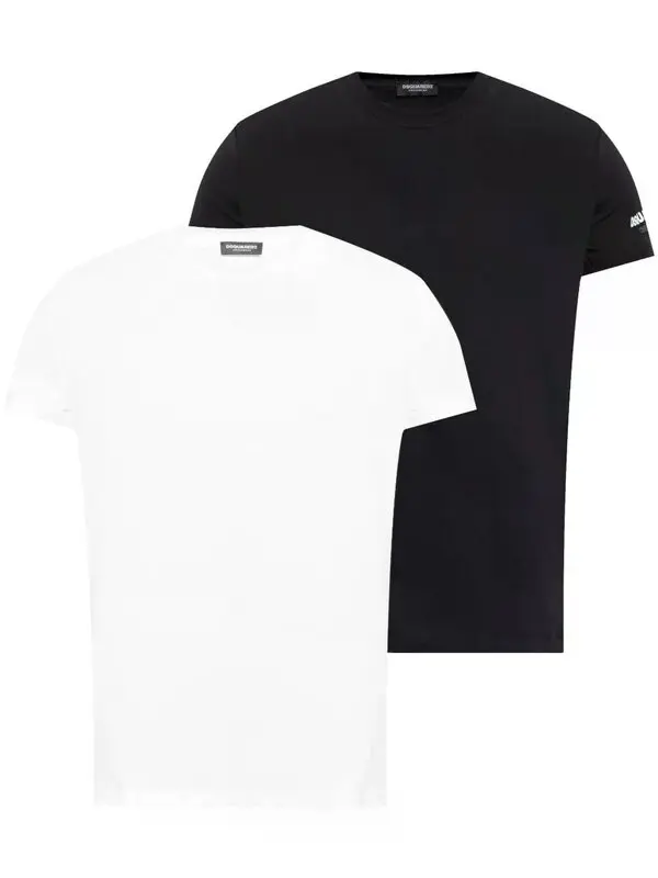 Dsquared2 Logo-detail T-shirt - Black