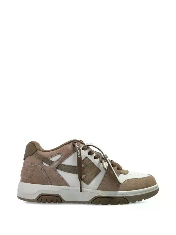 Off-White Out Of Office Lace-up Sneakers - Brown
