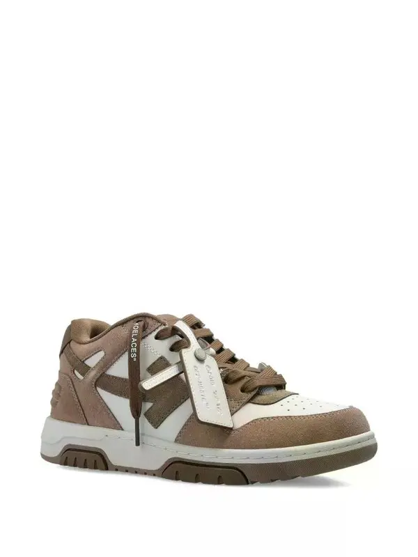 Off-White Out Of Office Lace-up Sneakers - Brown